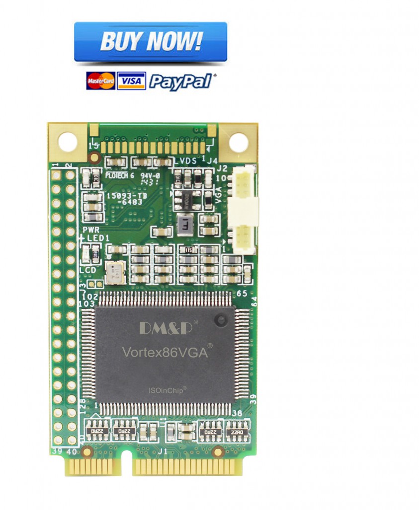 Mini PCIe VGA Card | 86Duino